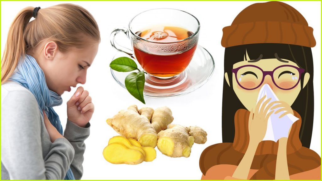 Relieve Cold Or Flu And Cough 3 Natural Home Remedies With Ginger – Man ...
