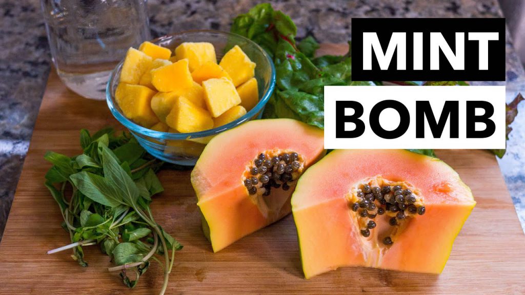 Green Smoothie Recipe 17: Learn How-to Mint Bomb a Smoothie (from 30 ...