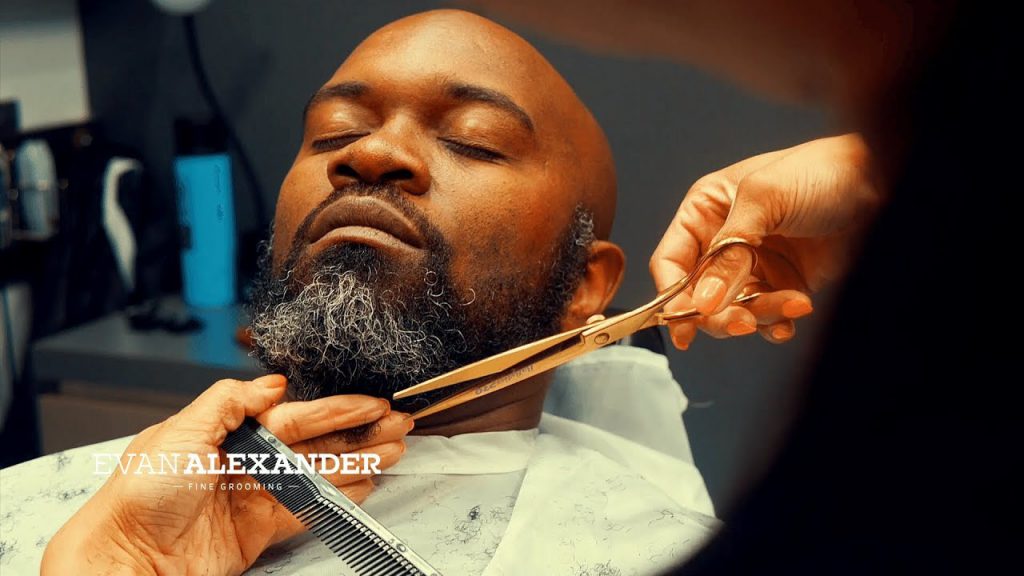 Master Barber Gives a Full Beard Spa Treatment | Men's Grooming ...