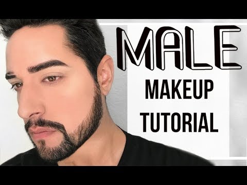 Natural Makeup tutorial for men – Natural everyday mens makeup. Male ...