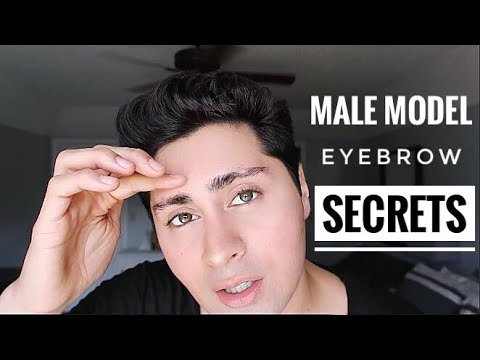 Male Grooming Tips | How To Get Thicker Model Eyebrows – Man-Health ...