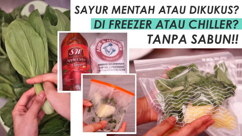 Cara Cuci + Prep Sayur untuk Green Smoothie Supaya Tahan Lama / Racun ...