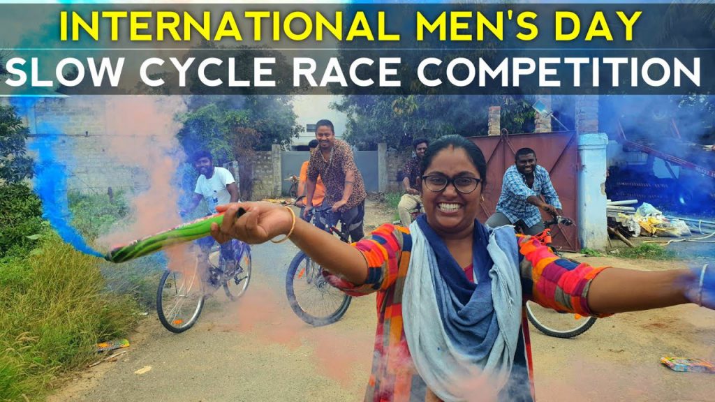 Slow Cycle Race Championship | International Men's day Celeberation ...